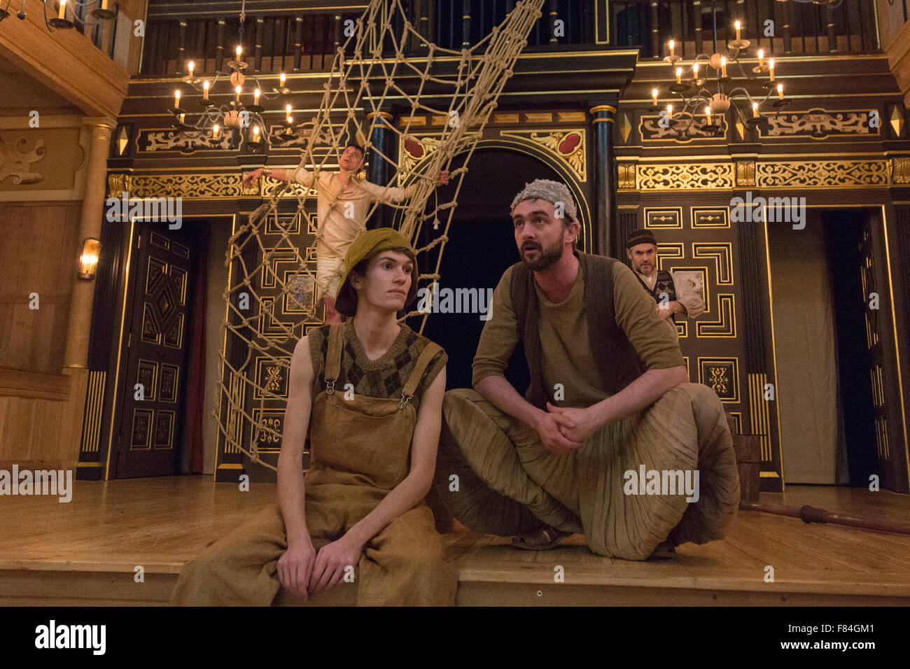 L-R: James Garnon as Pericles, Steffan Donnelly as Lysimachus, Dennis ...