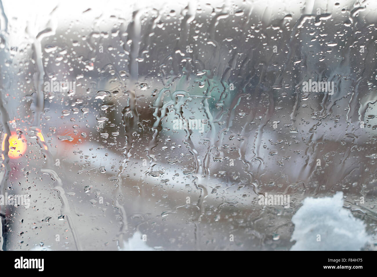 Water droplets on the window Stock Photo - Alamy