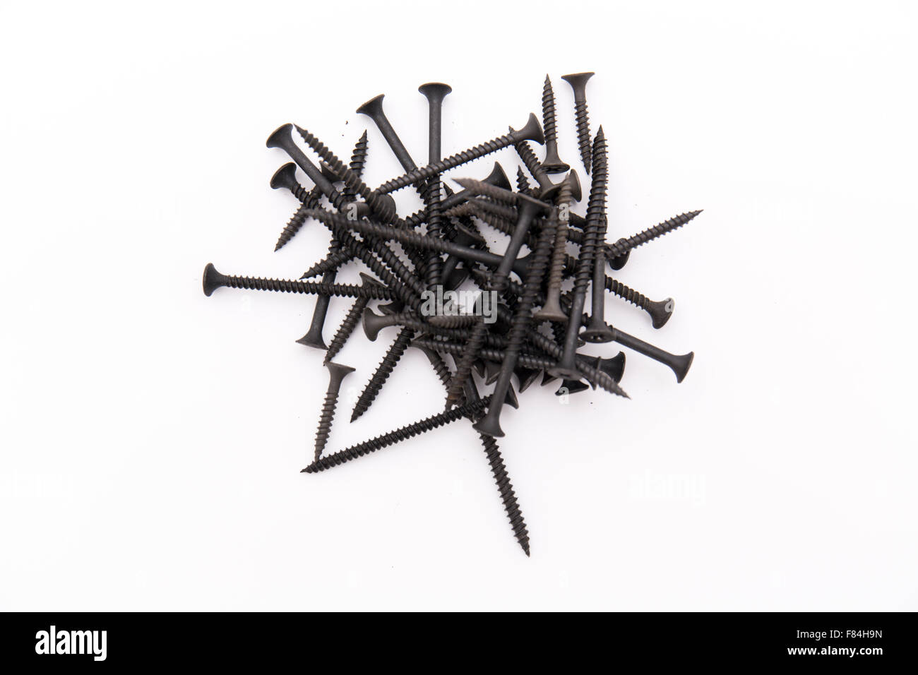 Closeup of the metalic screws Stock Photo - Alamy