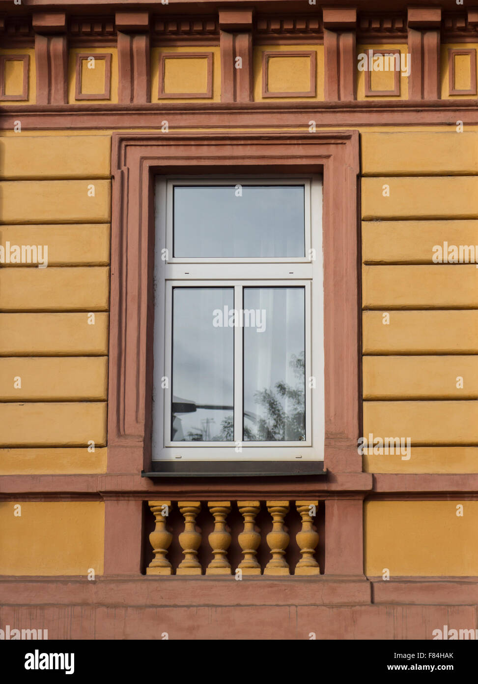 Classical Window in Prague, Czech Republic Stock Photo - Alamy