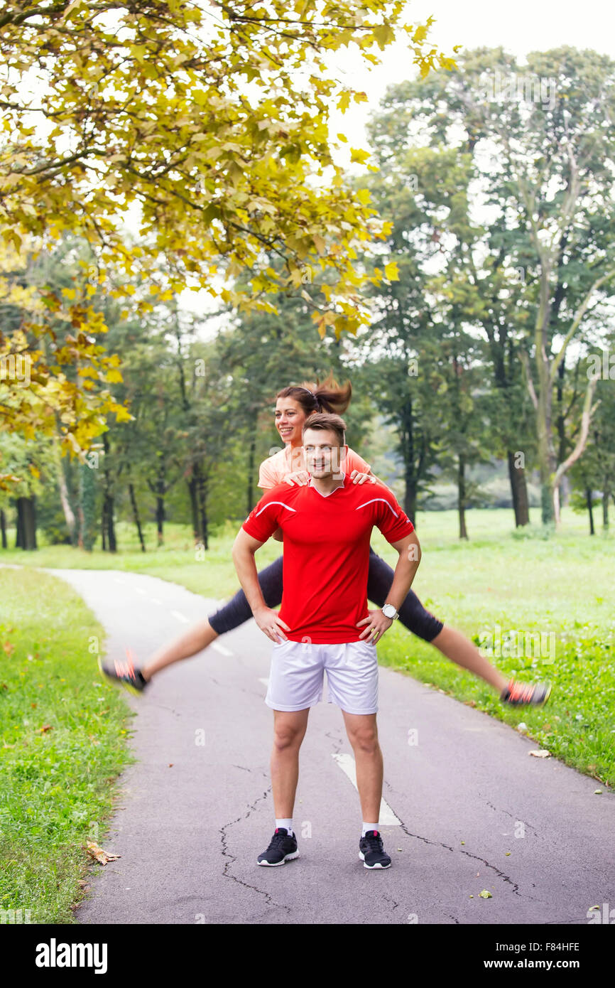 Outdoor training park hi-res stock photography and images - Alamy