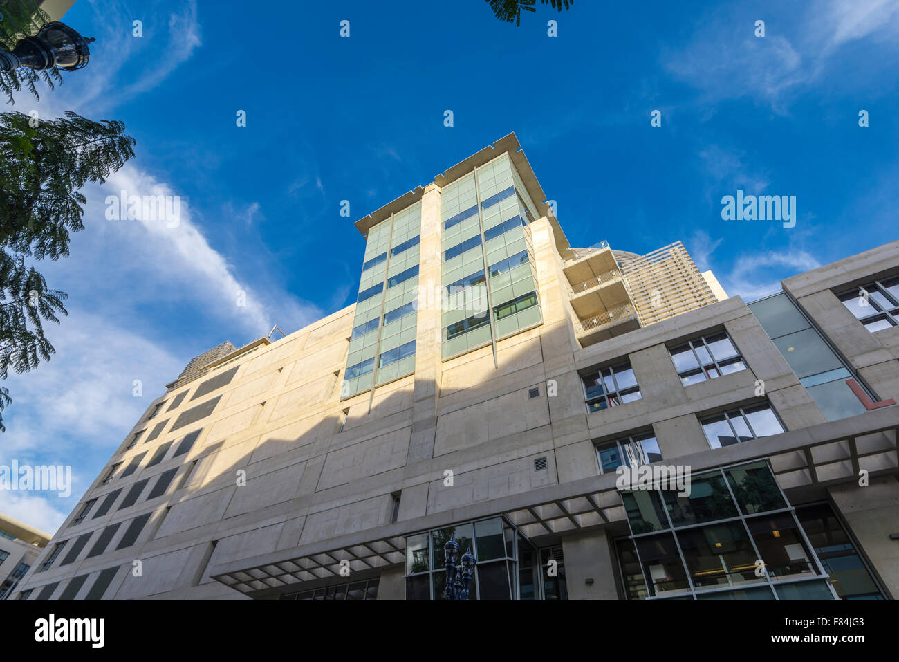 Central Library, building, downtown. San Diego, California, USA Stock ...