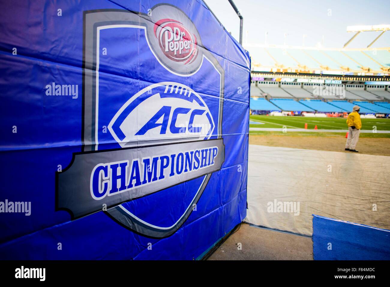 The entrance to the field for the ACC College Football Championship ...