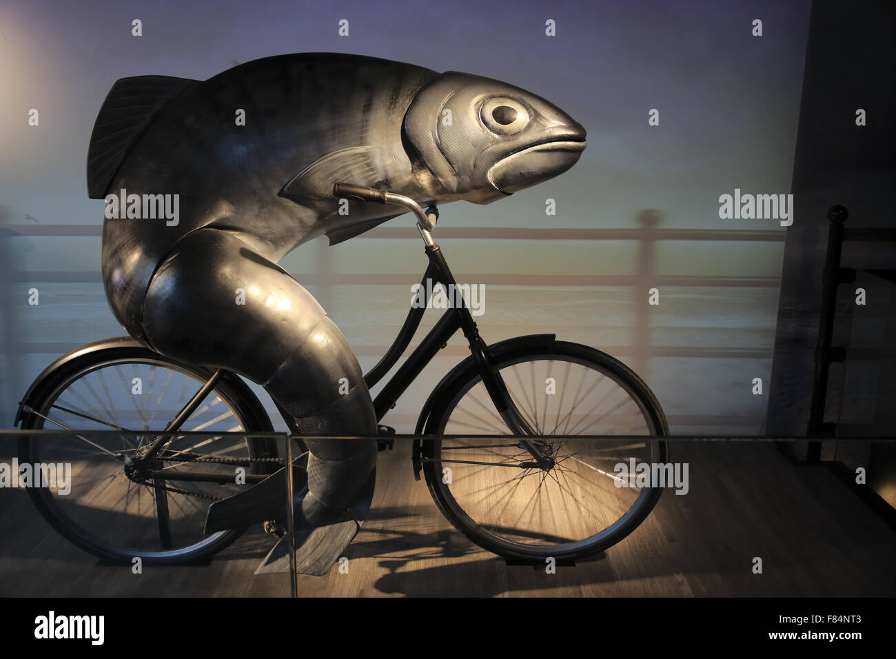 Advertisings of Guinness beer display in Guinness Storehouse, Dublin ...