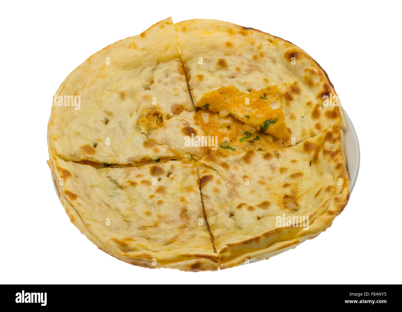 Alu Naan - traditional indian bread Stock Photo - Alamy