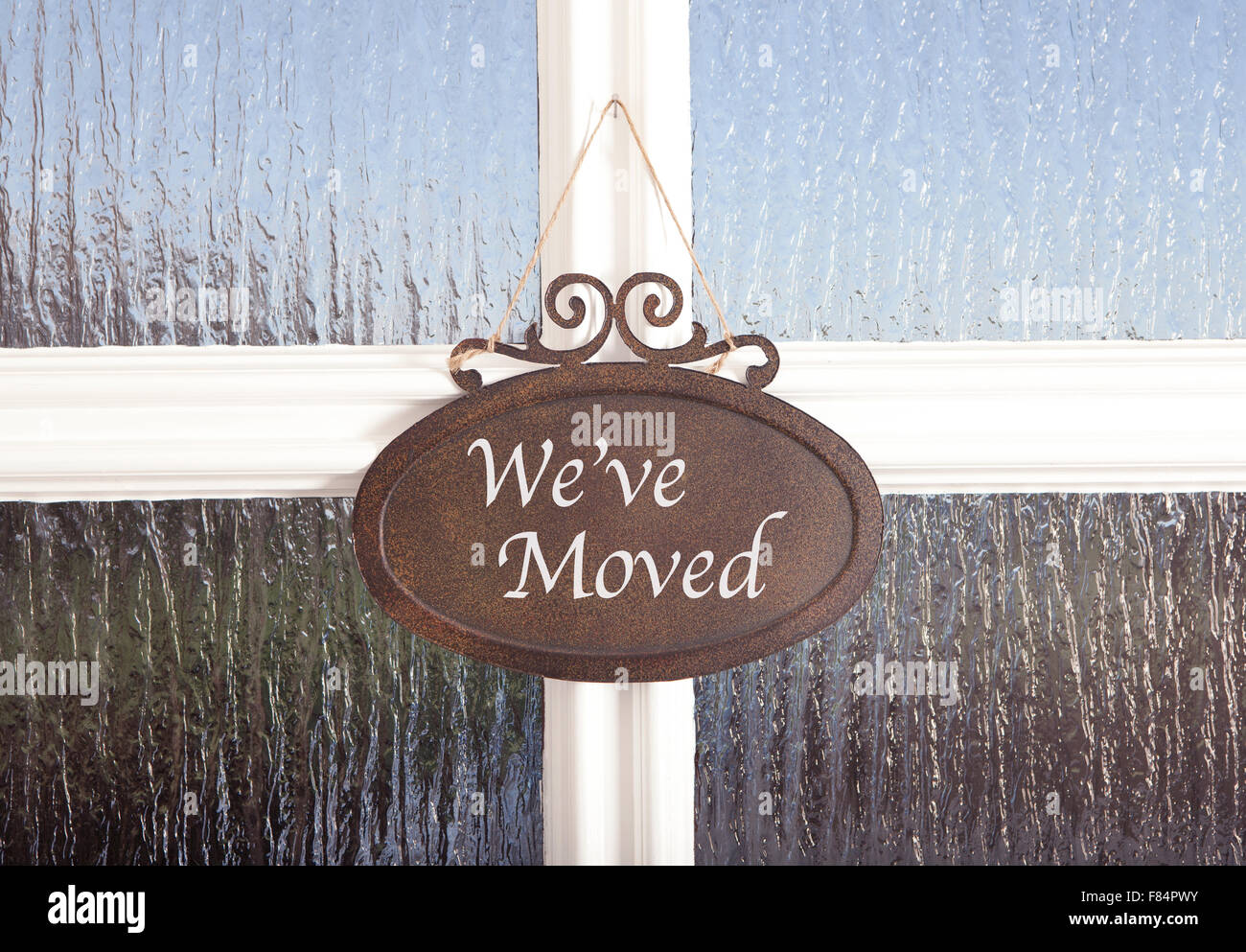 To be moved sign hi-res stock photography and images - Alamy