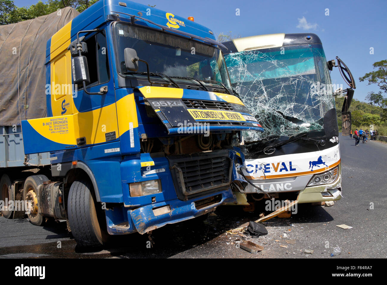 Traffic accident collision between hi-res stock photography and images ...