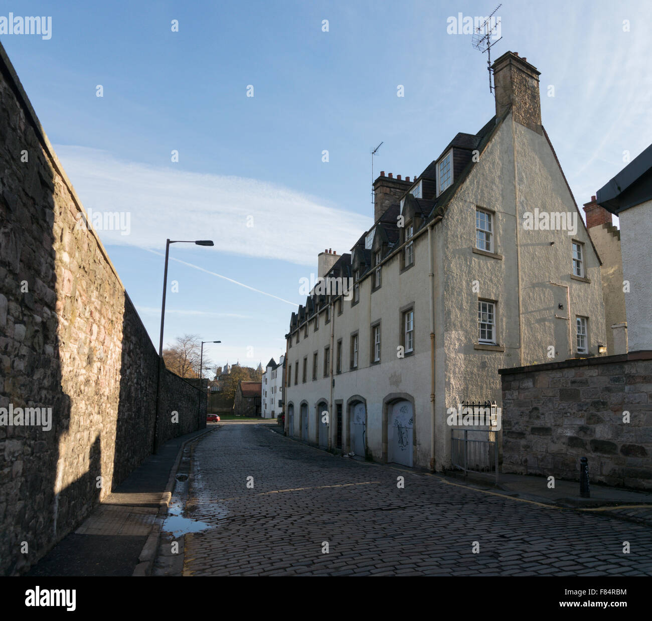 Traditional styled housing, Old Town, Edinburgh, Scotland Stock Photo ...