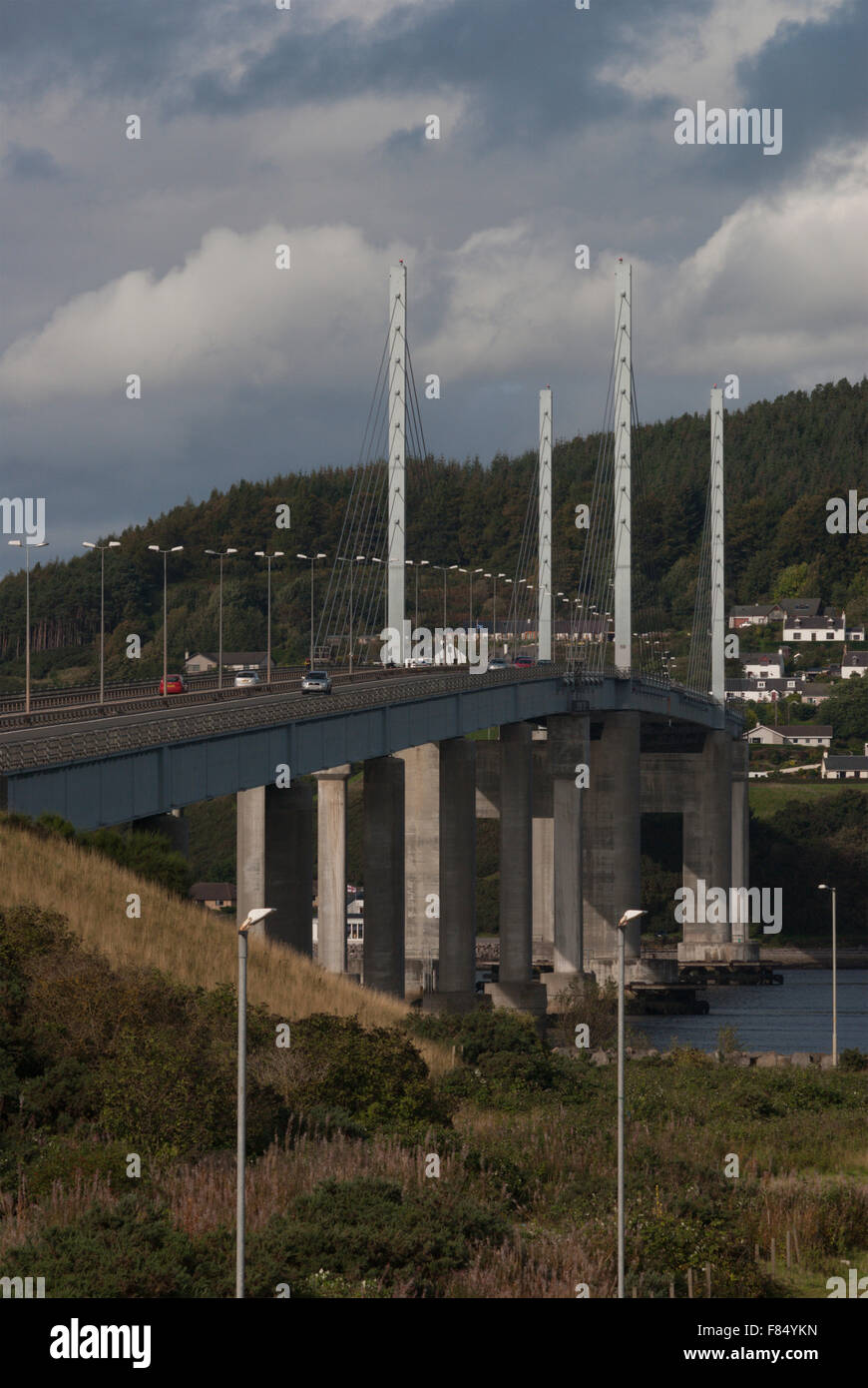 Kessock Bridge across Moray Firth at Inverness Stock Photo - Alamy