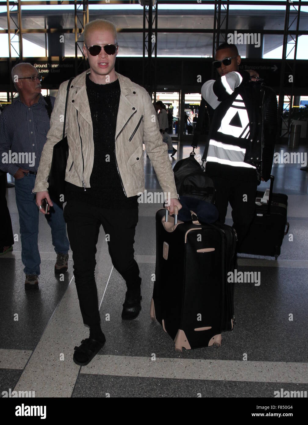 Black Albino Model Shaun Ross