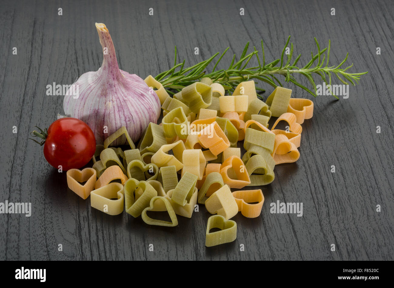 Color pasta - raw italian macaroni Stock Photo - Alamy