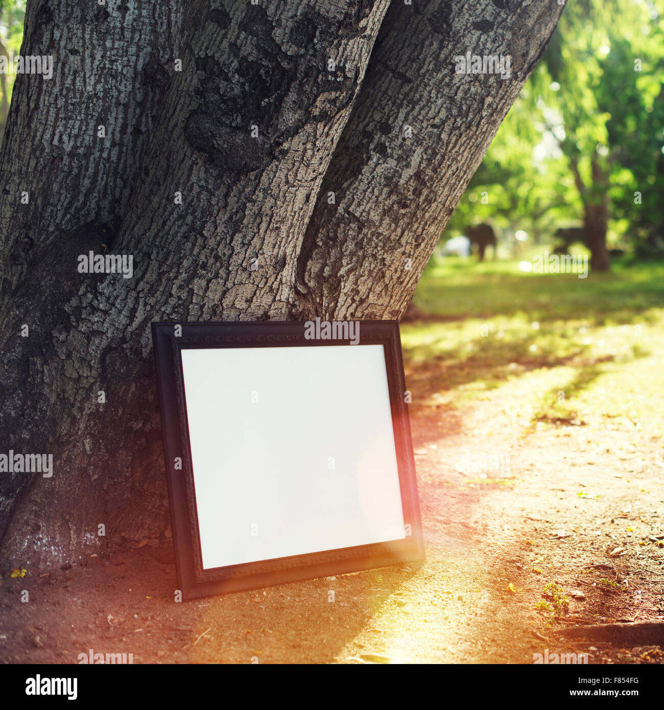 Business Picture Frame Copy Space Concept Stock Photo - Alamy