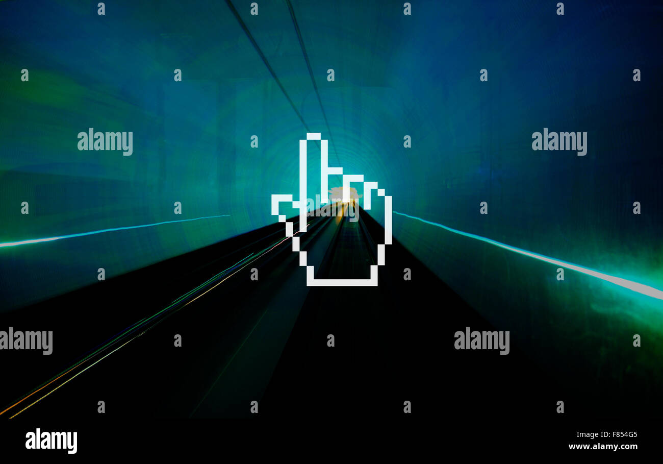Pointer Selection Cursor Access Connection Networking Concept Stock 2890