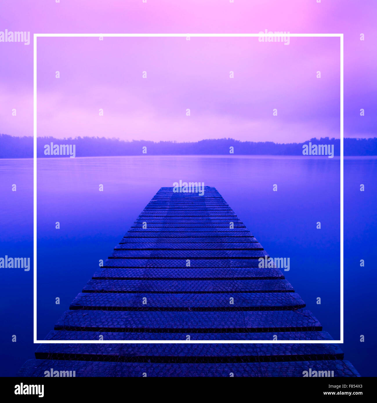 Frame Copy Space Square Border Rectangle Concept Stock Photo - Alamy