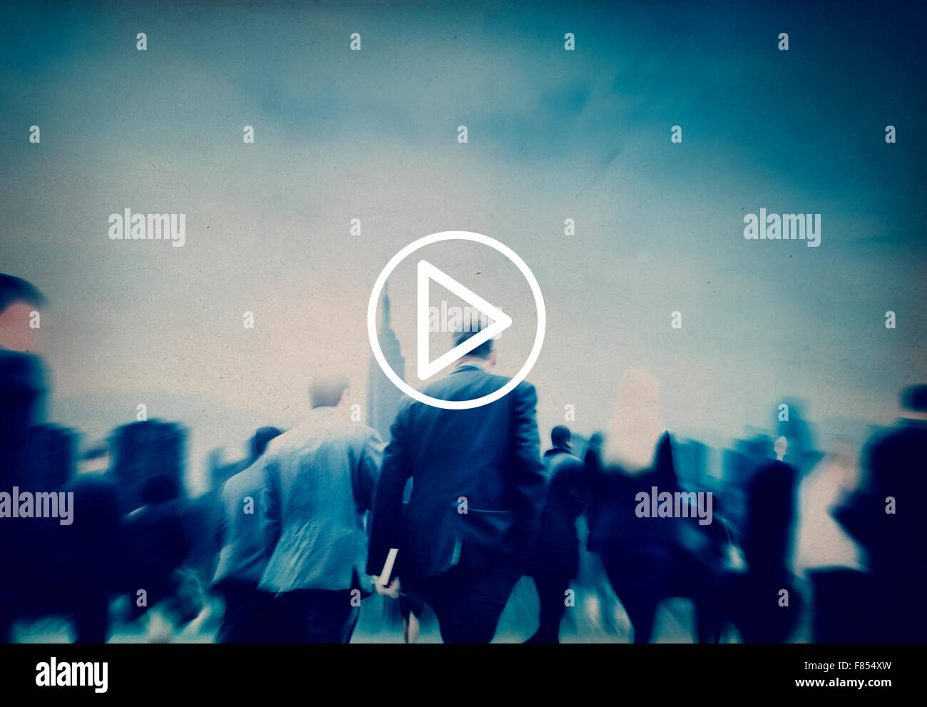 Play Start Button Multimedia Concept Stock Photo - Alamy