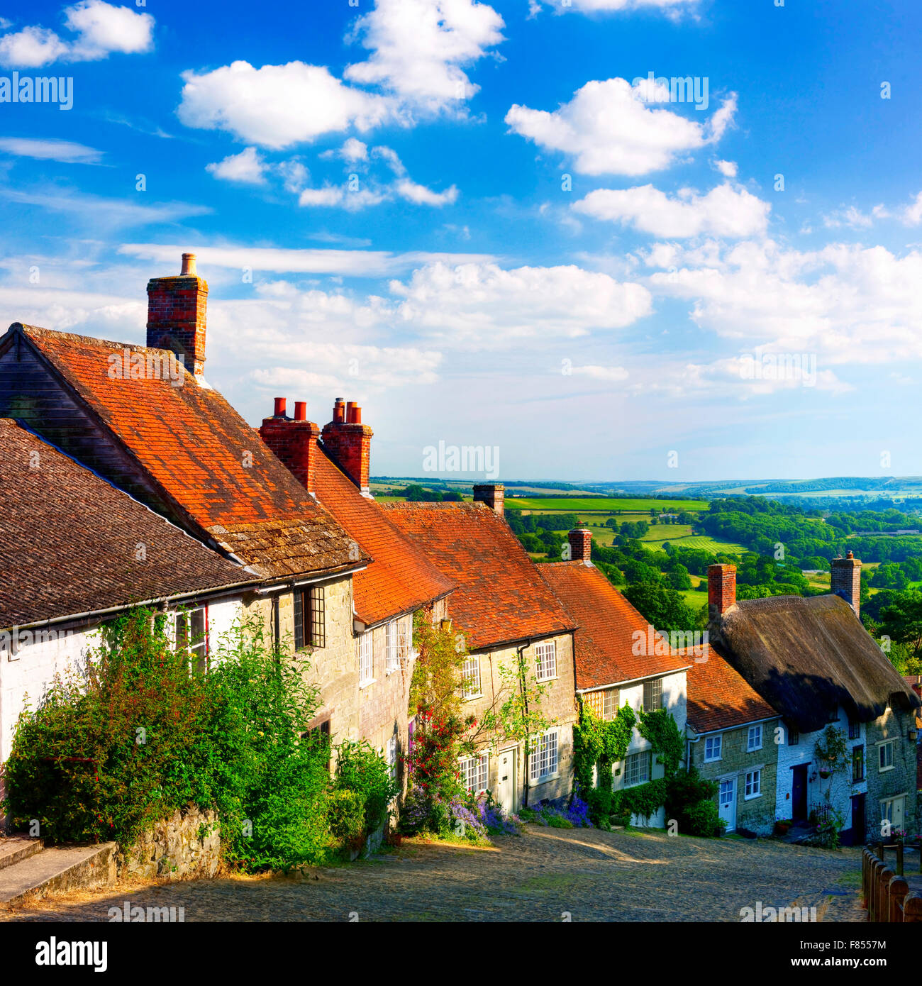 Quintessential English Scene Tranquil Scene Concept Stock Photo - Alamy