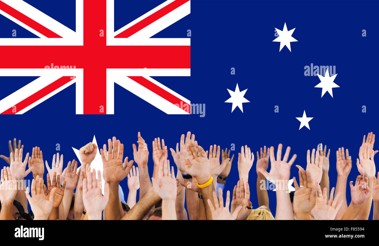 Group of diverse people australia hi-res stock photography and images ...