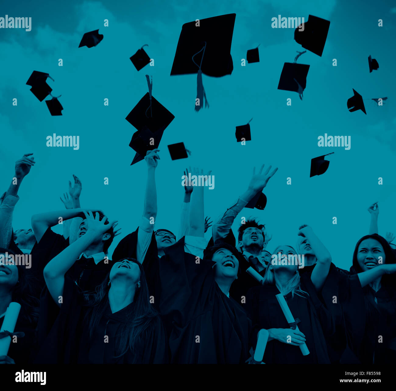 Student Celebration Education Graduation Happiness Concept Stock Photo ...