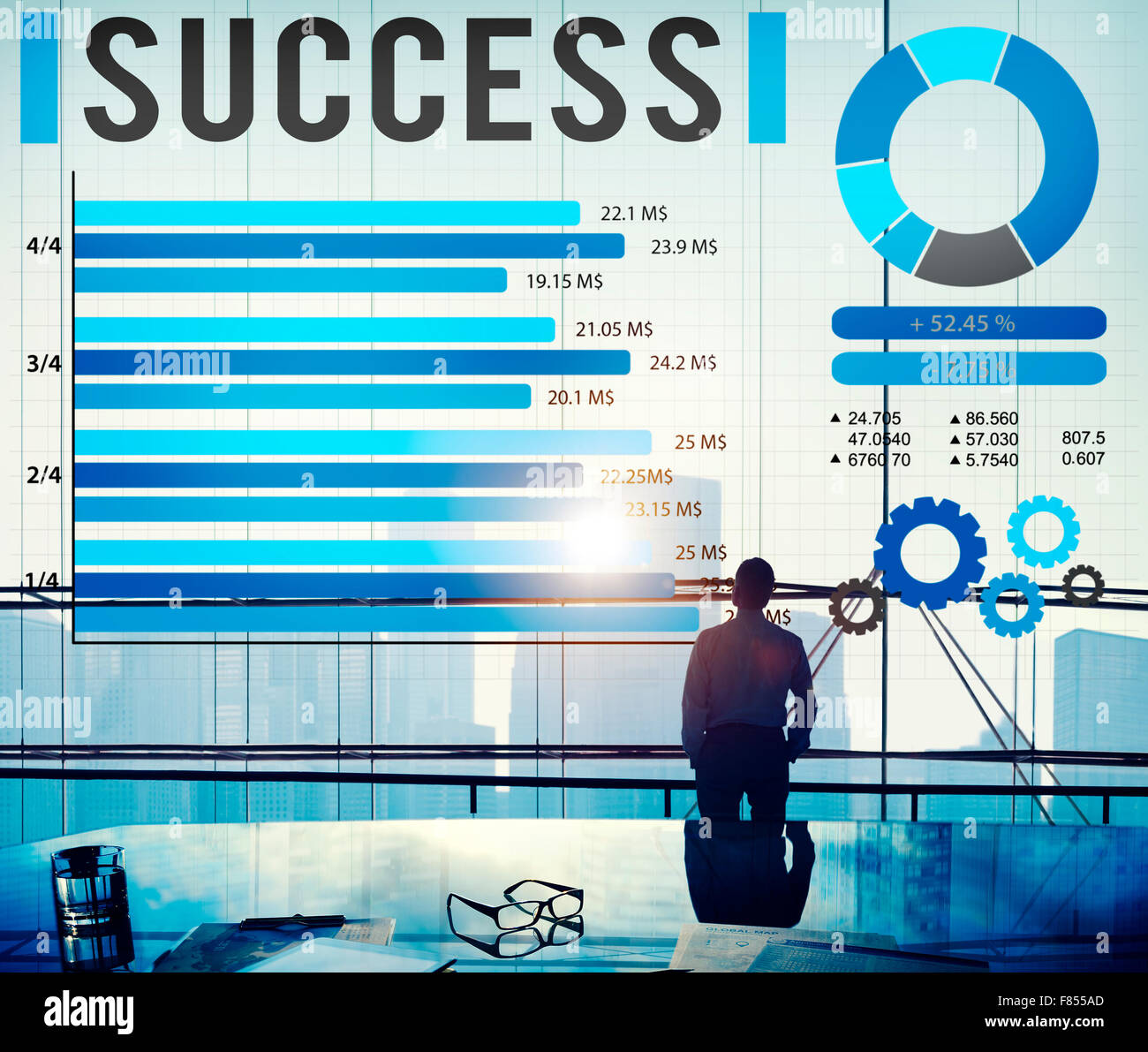 Success Successful Goal Achievement Complete Concept Stock Photo - Alamy