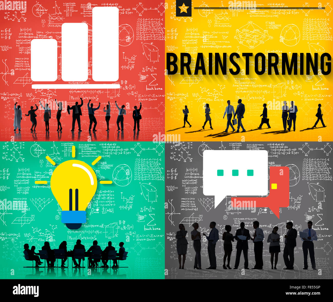 Brainstorming Discussion Ideas Corporate Concept Stock Photo - Alamy
