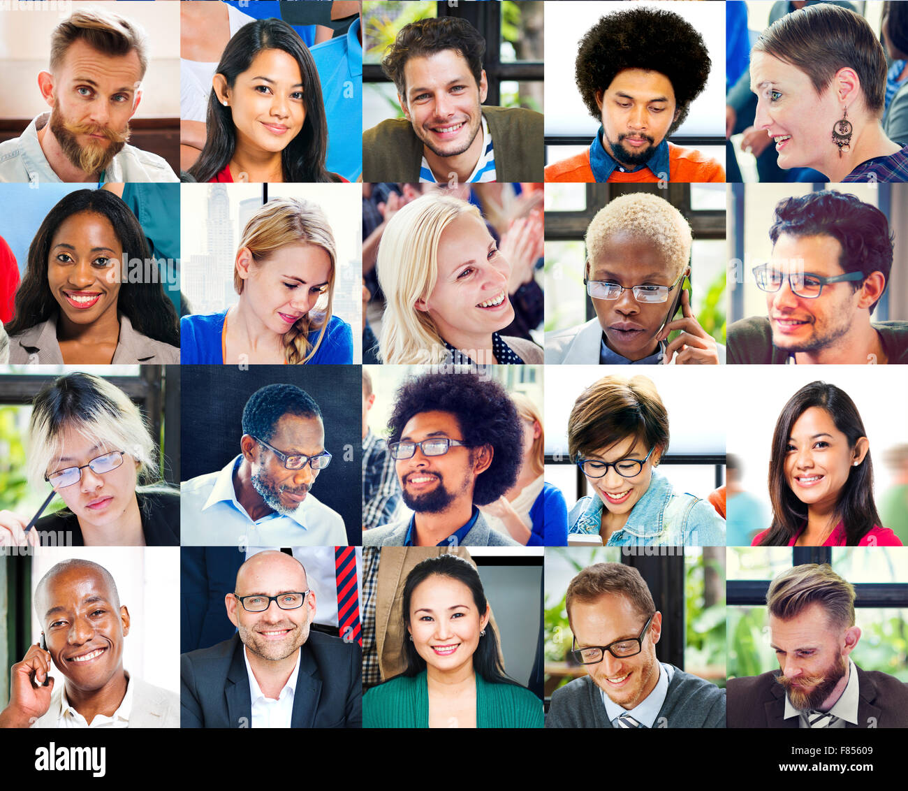 Composite faces ethnicity hi-res stock photography and images - Alamy