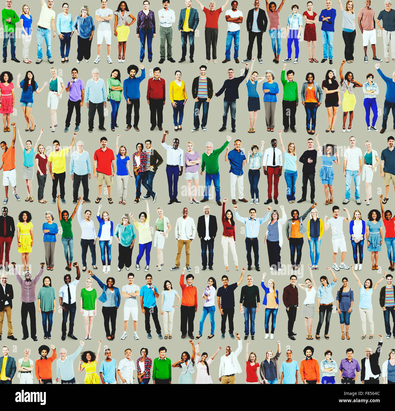 People Diversity Success Celebration Happiness Community Concept Stock ...