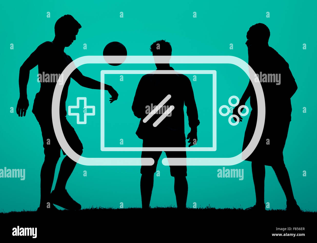 Video Game Controlling Joypad Gaming Concept Stock Photo - Alamy