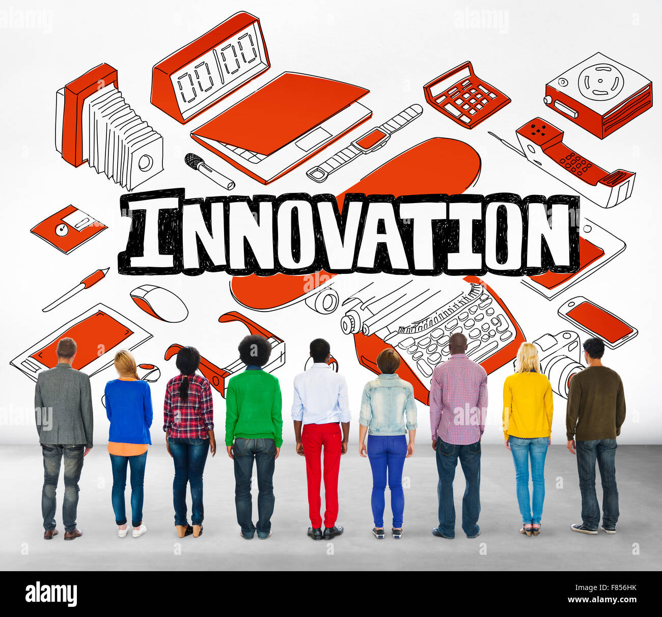 Innovation Future Improvement Technology Modernization Concept Stock ...
