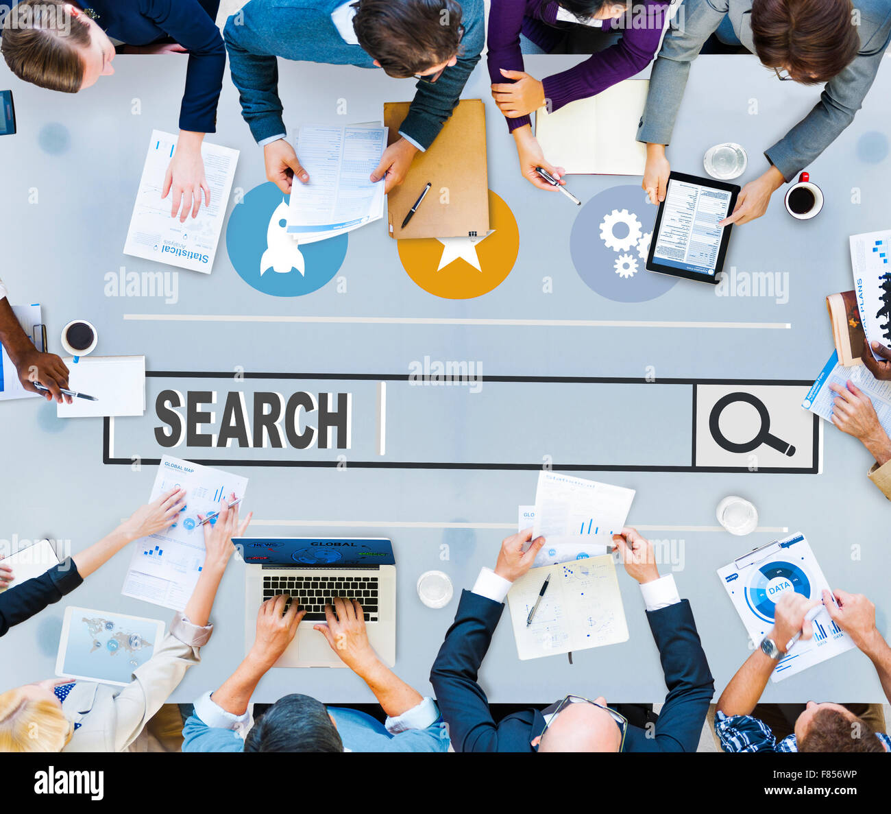 Search Searching Seo Online Internet Browsing Web Concept Stock Photo ...