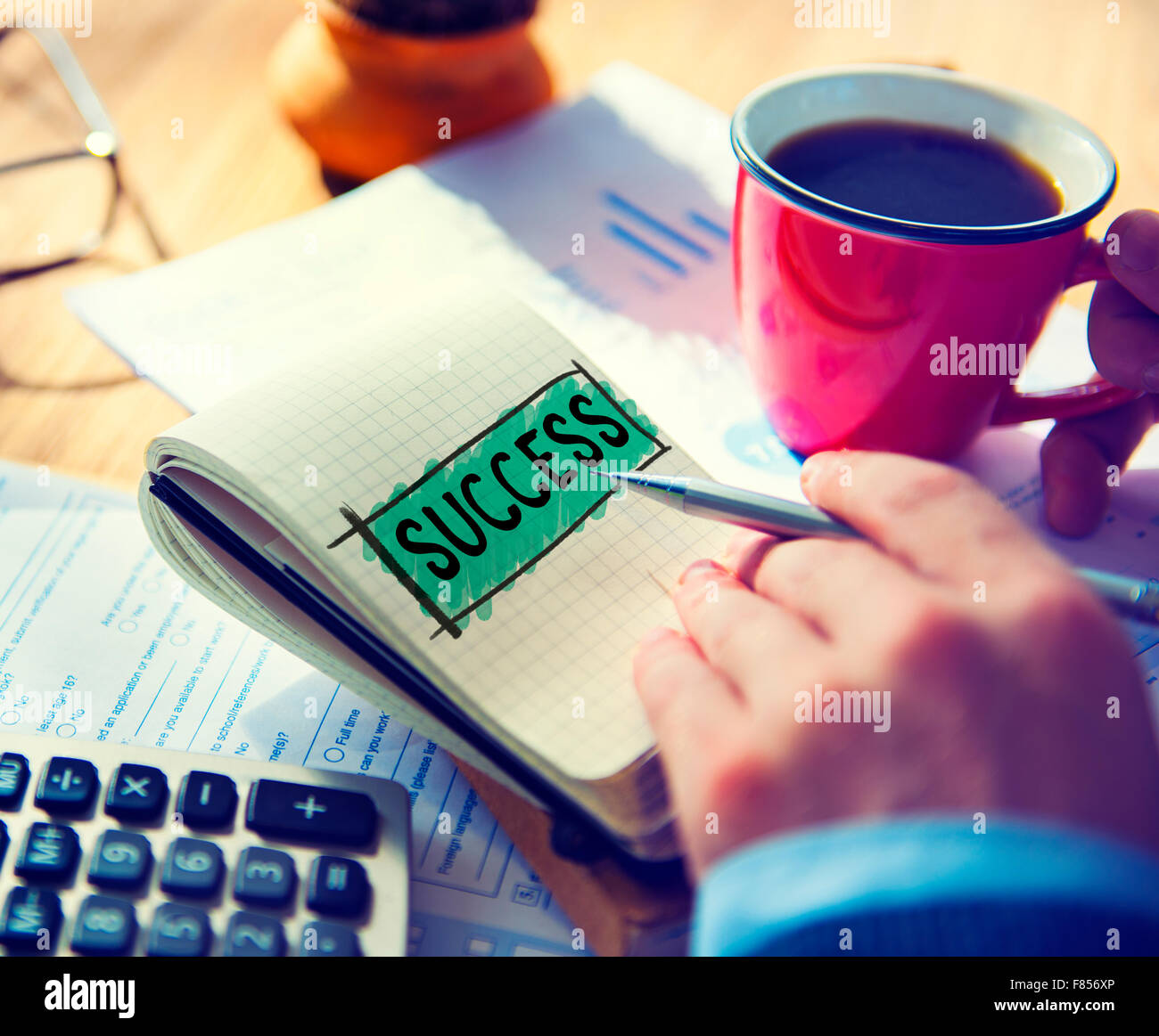 Success Achievement Growth Goals Concept Stock Photo - Alamy
