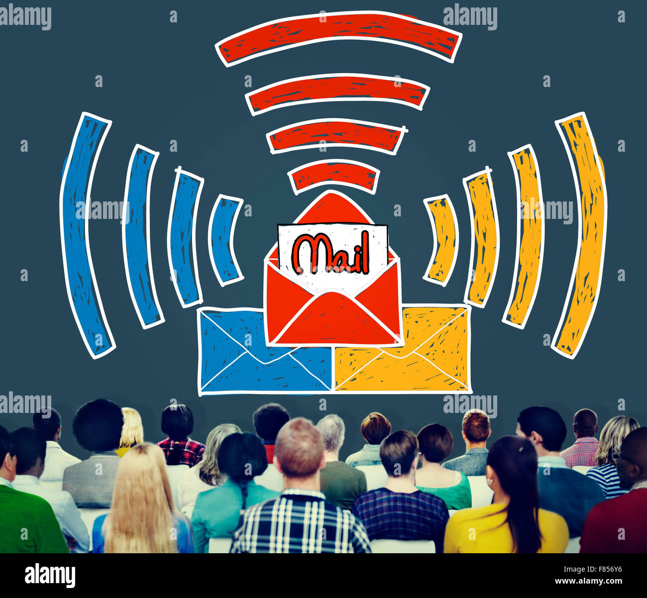 Email Message Inbox Letter Communication Concept Stock Photo - Alamy