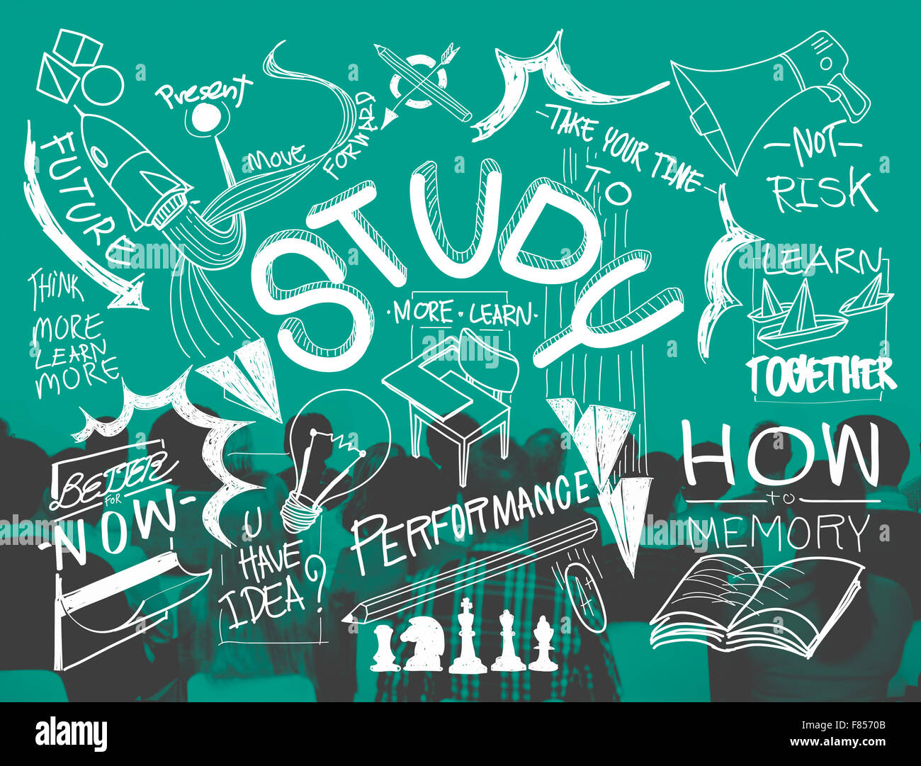 Study Learn Education Activity Knowledge Concept Stock Photo - Alamy