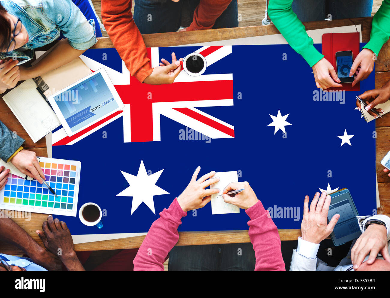 Australian pride concept hi-res stock photography and images - Alamy