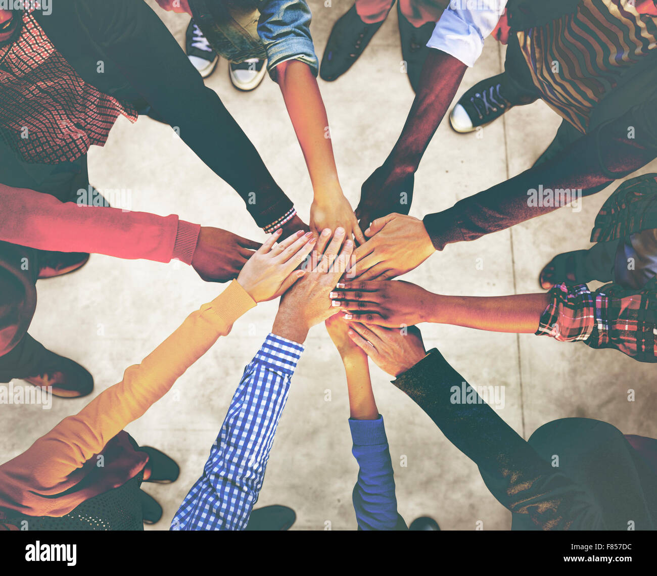 Group of Diverse Multiethnic People Teamwork Concept Stock Photo - Alamy