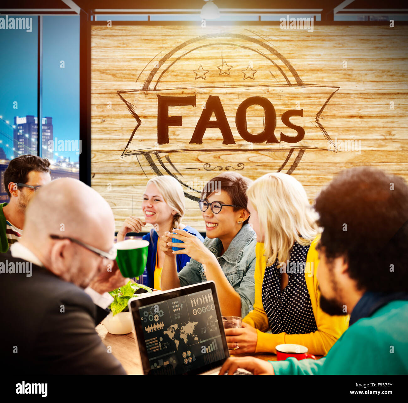 Faq Frequently Asked Questions Guidance Explanation Concept Stock Photo ...