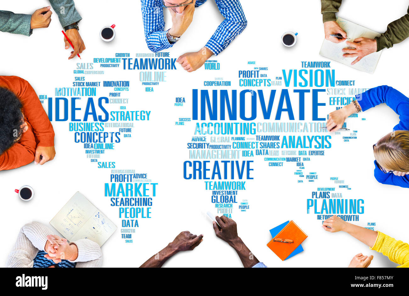 Innovation Inspiration Creativity Ideas Progress Innovate Concept Stock ...