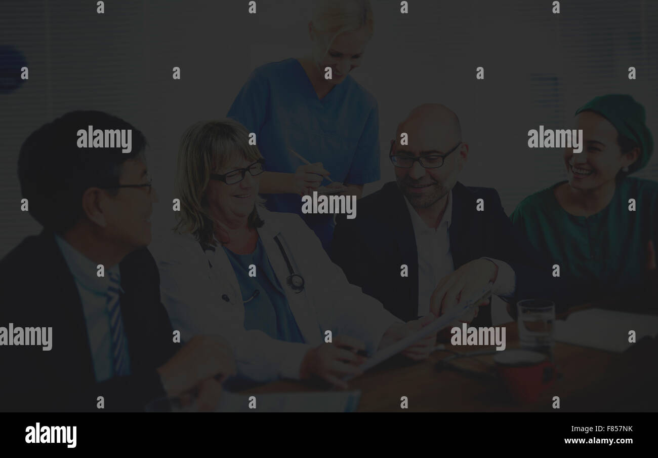 Group female medical practitioners hi-res stock photography and images ...