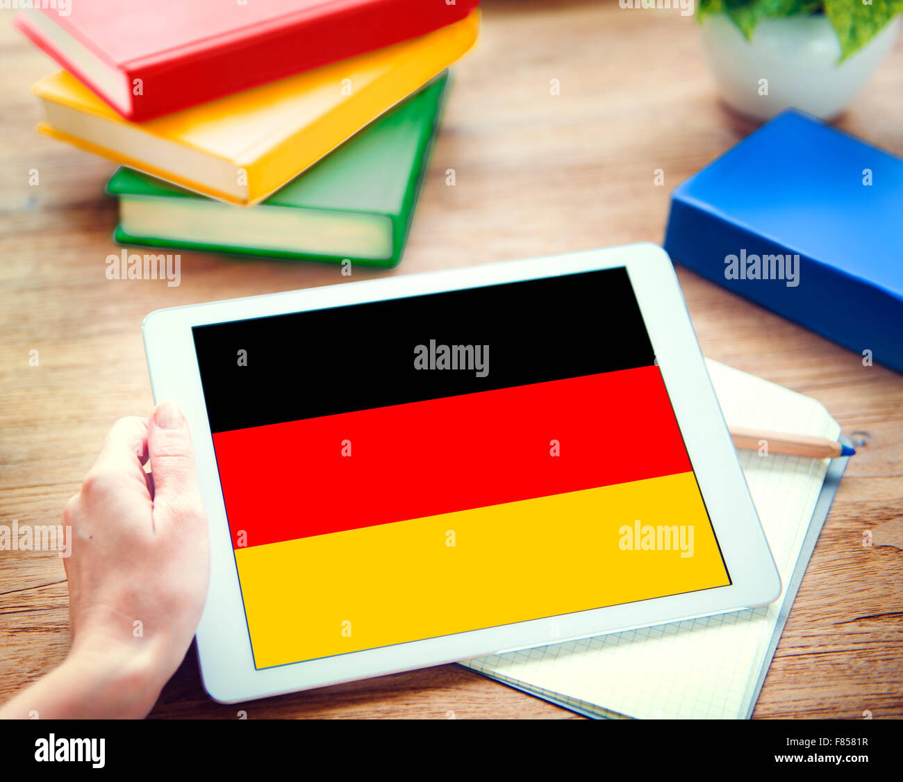 Germany Country Flag Nationality Culture Liberty Concept Stock Photo ...