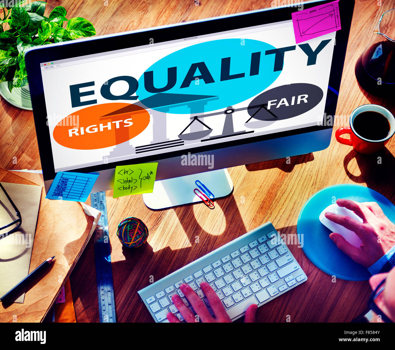 Equality Parity Balance Justice Fair Concept Stock Photo - Alamy