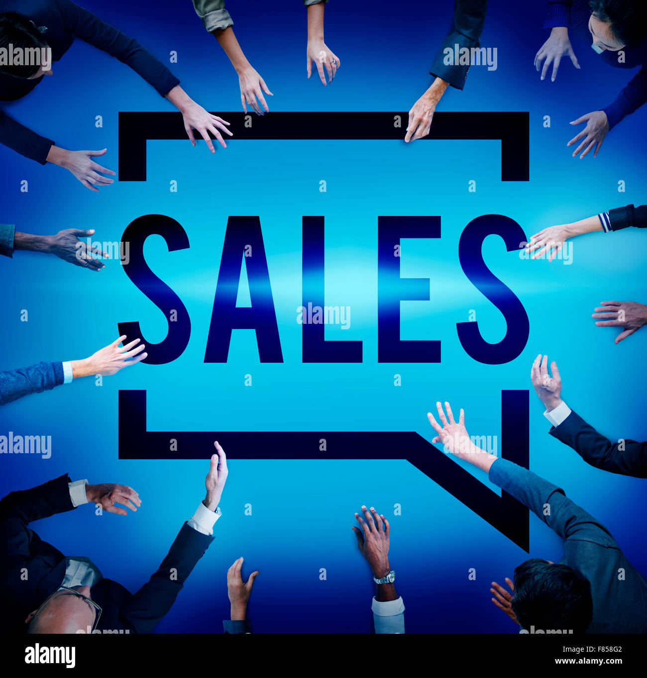 Sales Economy Marketing Financial Good Concept Stock Photo - Alamy