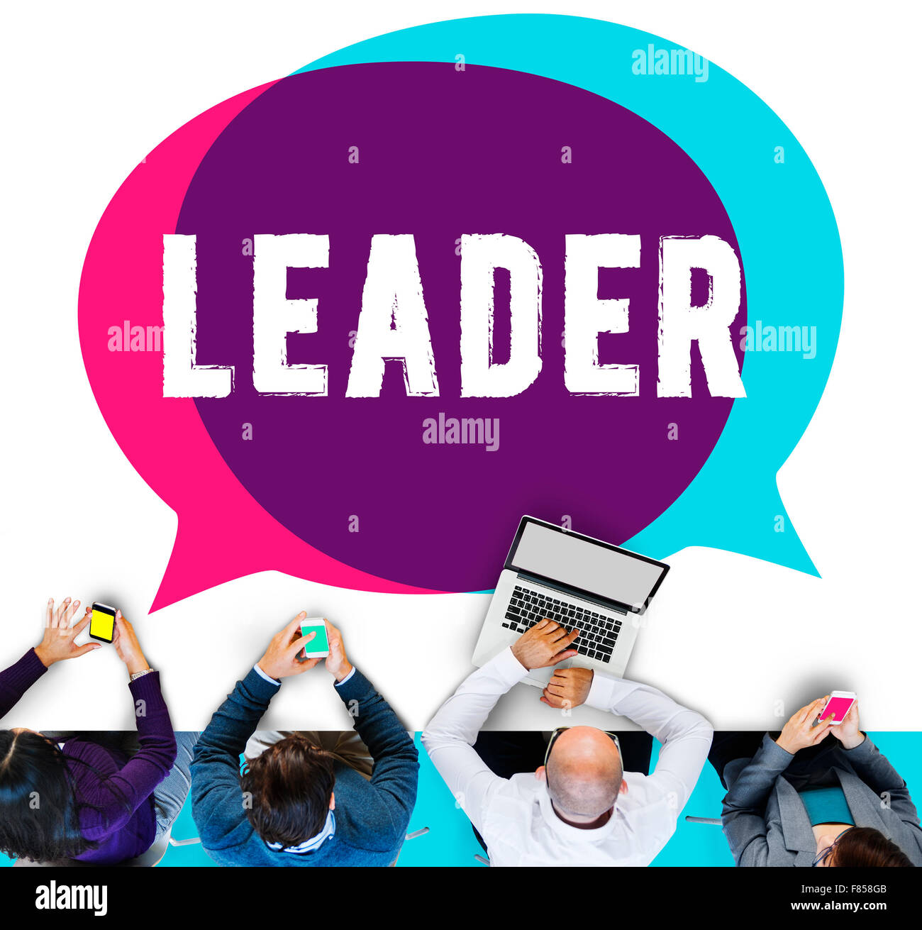 Leader Leadership Management Coaching Concept Stock Photo - Alamy
