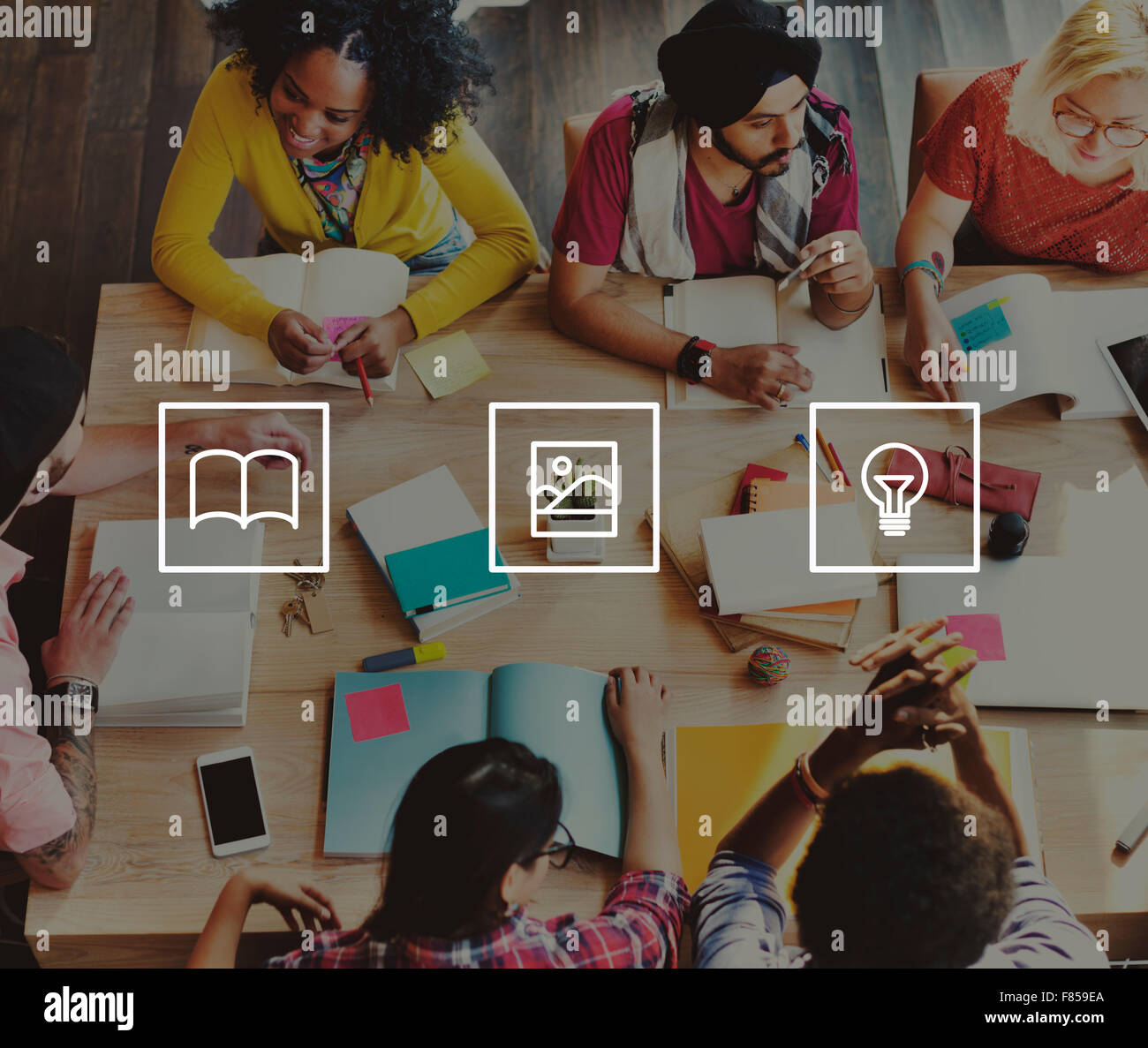 Creative Ideas Thinking Knowledge Design Concept Stock Photo - Alamy