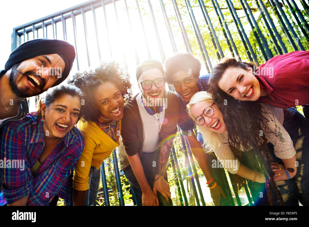 Bonding Community Friends Team Togetherness Unity Concept Stock Photo ...