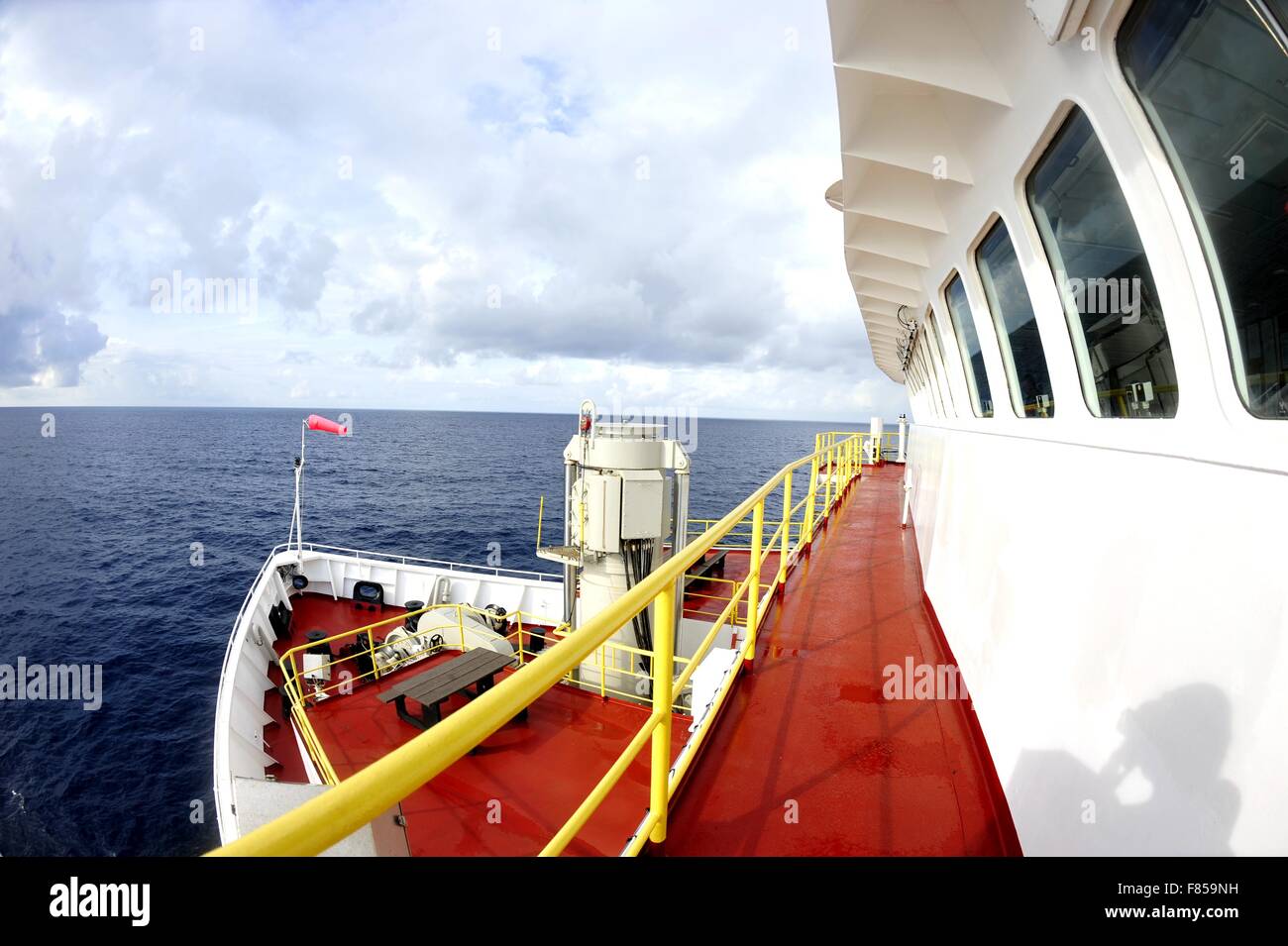 Joides Resolution. 6th Dec, 2015. U.S. drilling ship JOIDES Resolution ...