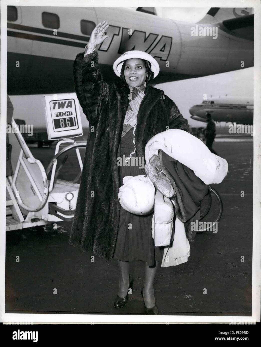 1968 - Idlewind Airport, N.Y., Nov 26 Ã¢â‚¬" Marian Anderson, world ...