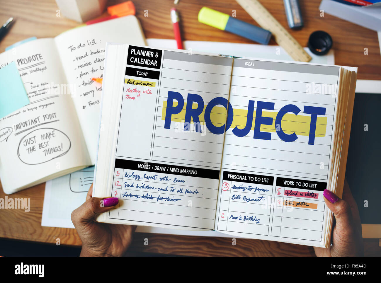 Project Strategy Management Task Plan Concept Stock Photo - Alamy