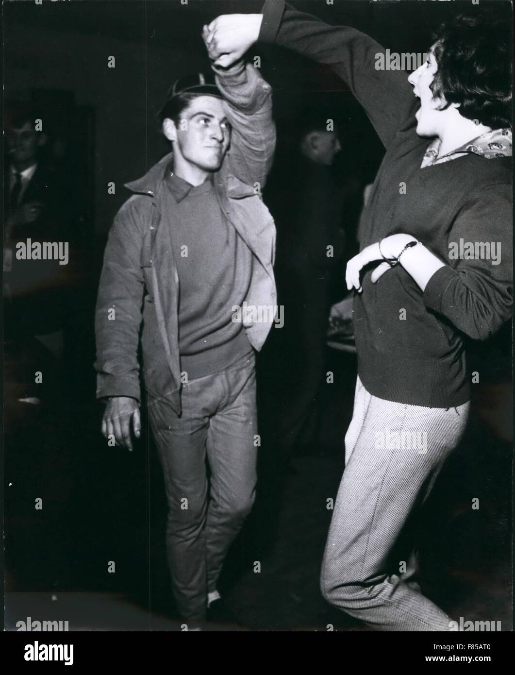 1968 - Brynny Bredford who wear's his school cap whi his partner round ...