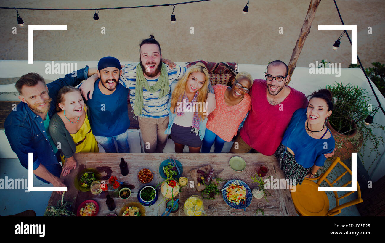 Camera Focus Frame Border Copy Space Concept Stock Photo - Alamy