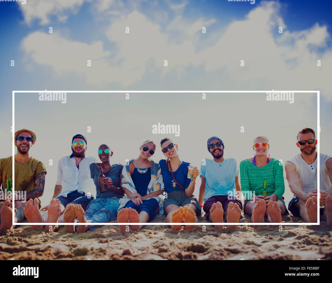 Frame Copy Space Square Border Rectangle Concept Stock Photo - Alamy