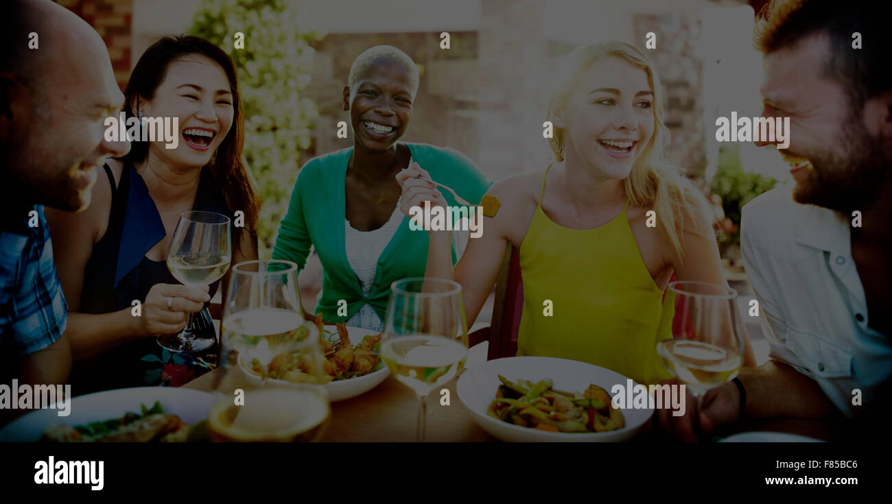 Friends Friendship Outdoor Chilling Togetherness Concept Stock Photo ...